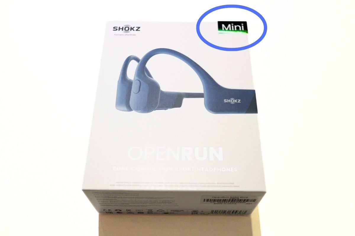 Shokz OpenRun miniと通常サイズの違い｜男性の使用感・測り方も解説 | ガジェラッシュ